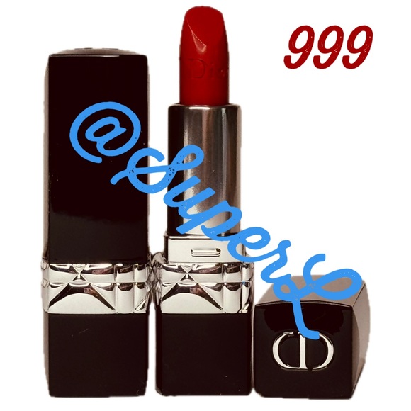 Dior | Makeup | 23 New Dior Rouge Lipstick 999 Iconic Red Lip | Poshmark